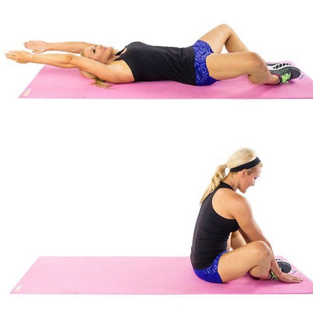 Butterfly Sit Ups by With Love, Foxy - Exercise How-to - Skimble