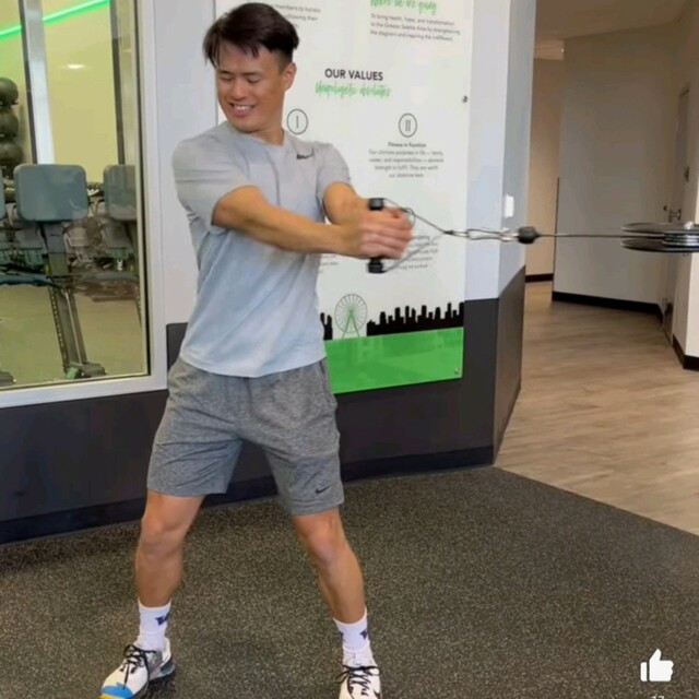 Trunk Rotation Cables by Gas Zeal 🌱 - Exercise How-to - Skimble