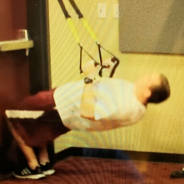 TRX Inverted Row With Glute Bridge by Frank Roodenburg - Exercise How-to - Skimble