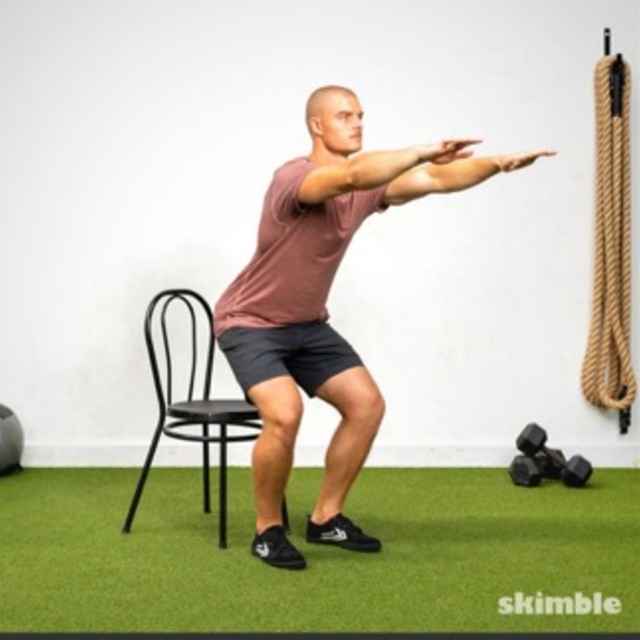 Bouncing Chair by Jataesha C. - Exercise How-to - Skimble