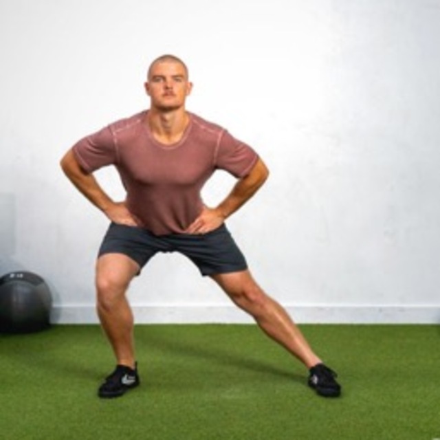 Pulsing Right Lateral Lunge by Jataesha C. - Exercise How-to - Skimble