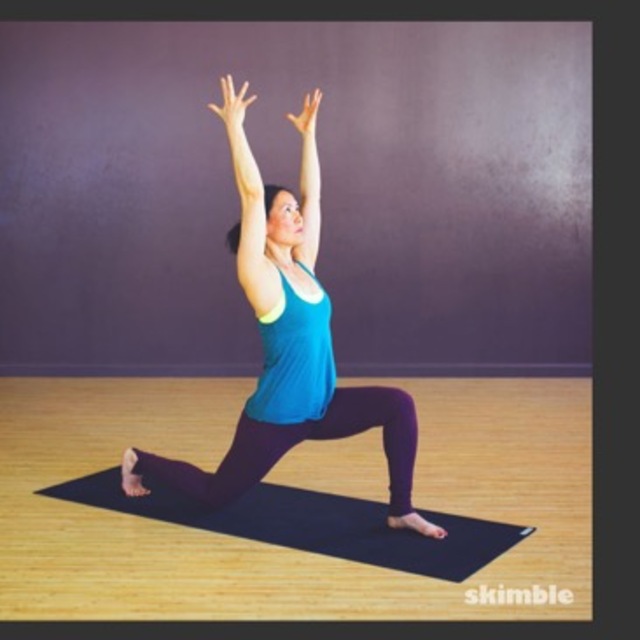 Left Low Lunge by Jataesha C. - Exercise How-to - Skimble