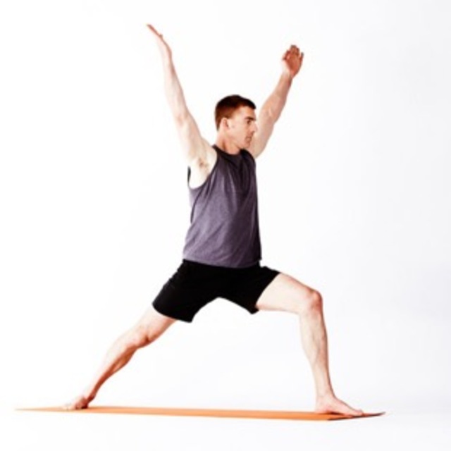 Left Warrior 1 Pose by Jataesha C. - Exercise How-to - Skimble