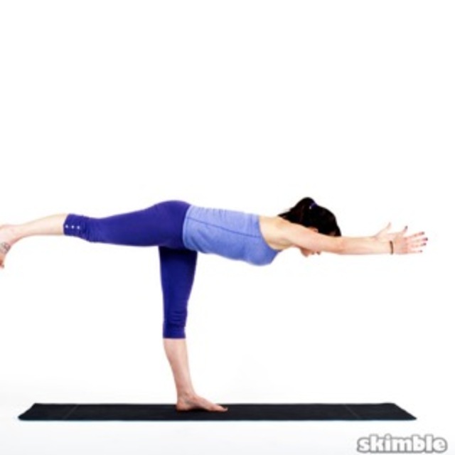 Left Warrior 3 by Jataesha C. - Exercise How-to - Skimble