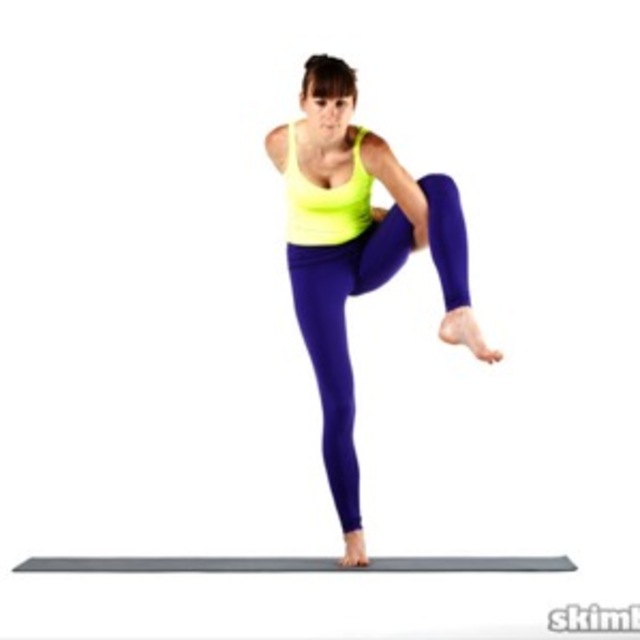 Left Bird Of Paradise Pose by Jataesha C. - Exercise How-to - Skimble