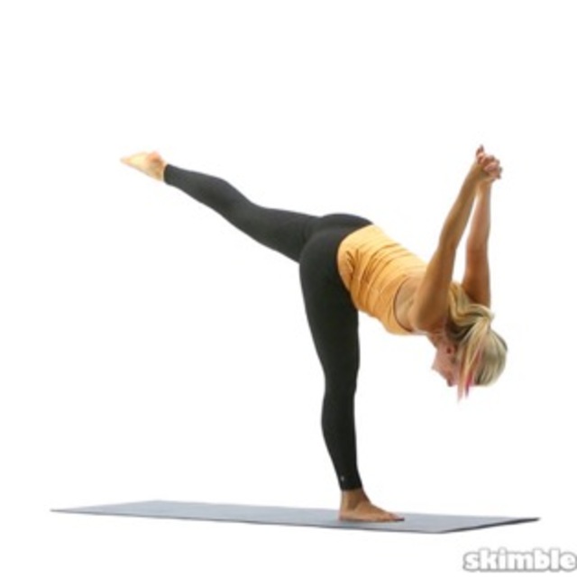 Right Toppling Tree Pose by Jataesha C. - Exercise How-to - Skimble