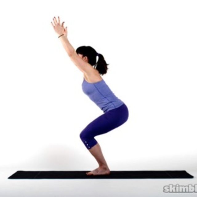 Chair Pose by Jataesha C. - Exercise How-to - Skimble
