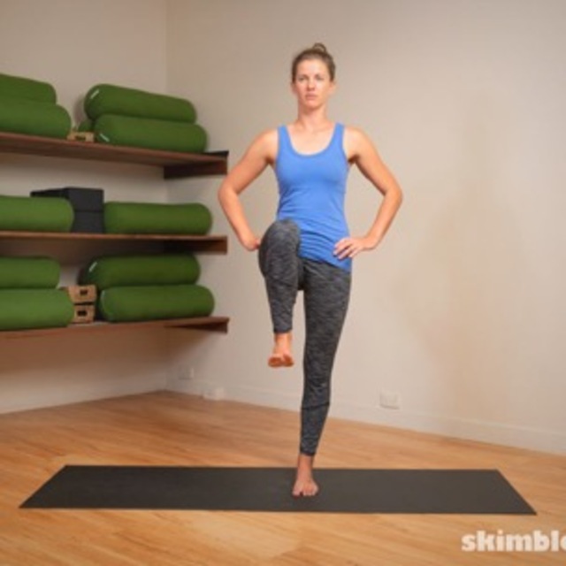 Left Side Leg Balance by Jataesha C. - Exercise How-to - Skimble
