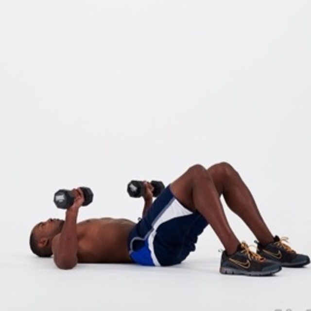 Supine Chest Press by Jataesha C. - Exercise How-to - Skimble