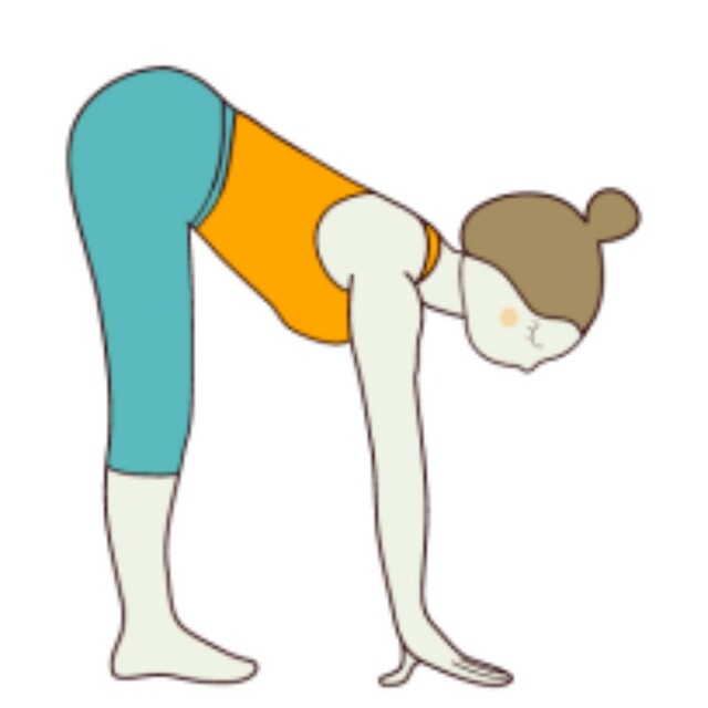 Wide Leg Forward Bend.. by 𝔻𝕖𝕤𝕖𝕣𝕥 𝔽𝕠𝕩🦊 🌟 - Exercise How-to - Skimble