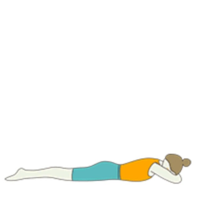 Crocodile Makrasana by 𝔻𝕖𝕤𝕖𝕣𝕥 𝔽𝕠𝕩🦊 🌟 - Exercise How-to - Skimble