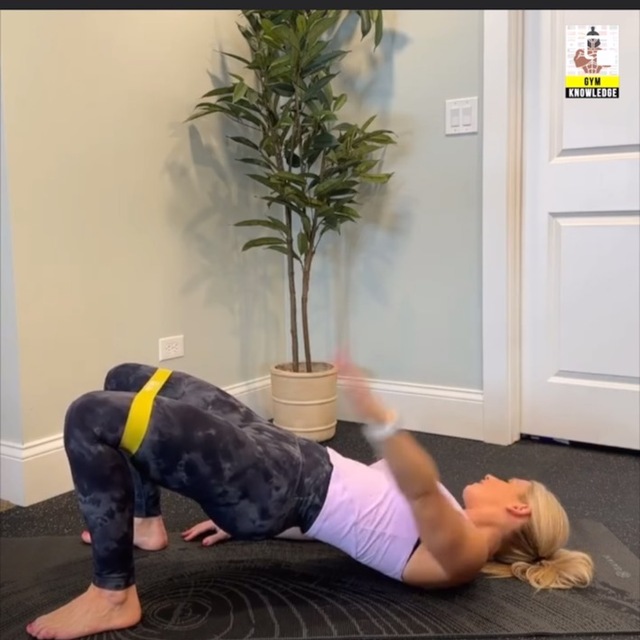 Bridge Pulse With Overhead Reaches by Jataesha C. - Exercise How-to ...