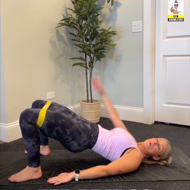 Bridge Pulse With Overhead Reaches by Jataesha C. - Exercise How-to ...