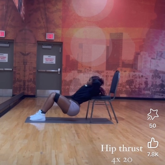 Hip Thrust by Jataesha C. - Exercise How-to - Skimble