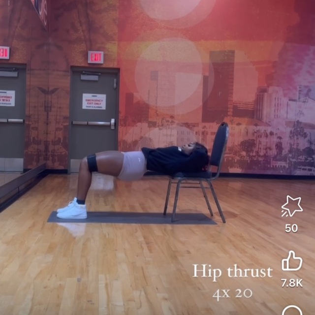 Hip Thrust by Jataesha C. - Exercise How-to - Skimble