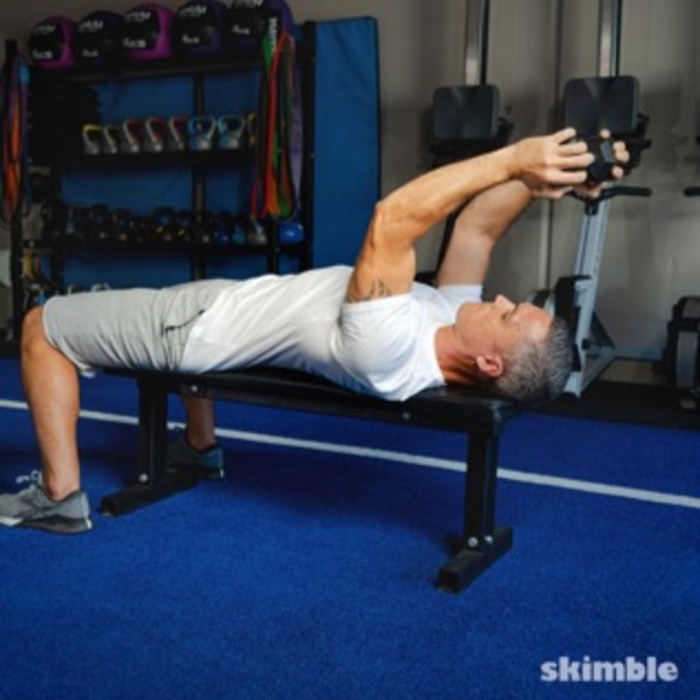 Supine Pull Over by Jataesha C. - Exercise How-to - Skimble