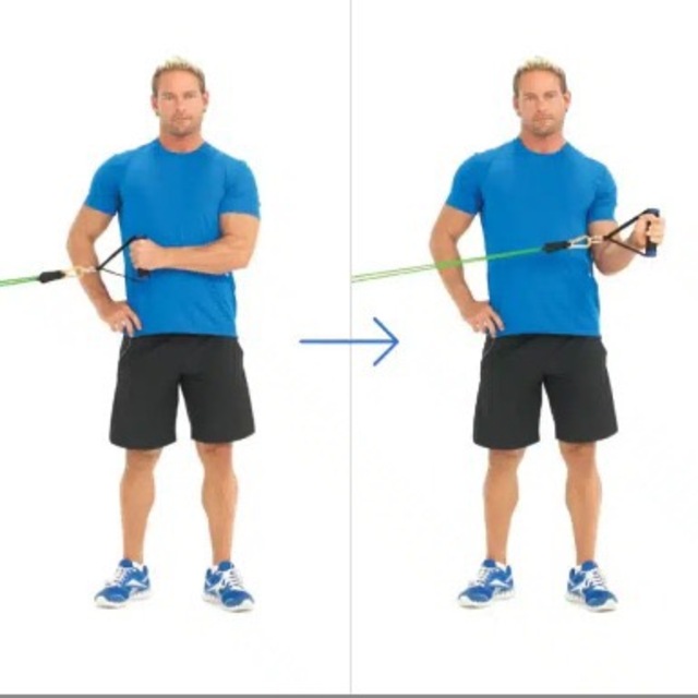 Band External Rotation by Piotr Chopcian - Exercise How-to - Skimble
