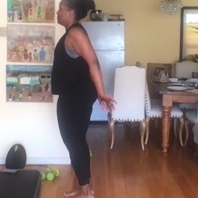 Leg Step Ups With Back Push Ins by Jataesha C. - Exercise How-to - Skimble