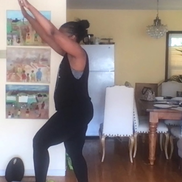 Alternating Step Ups With Put Your Hands Up by Jataesha C. - Exercise ...