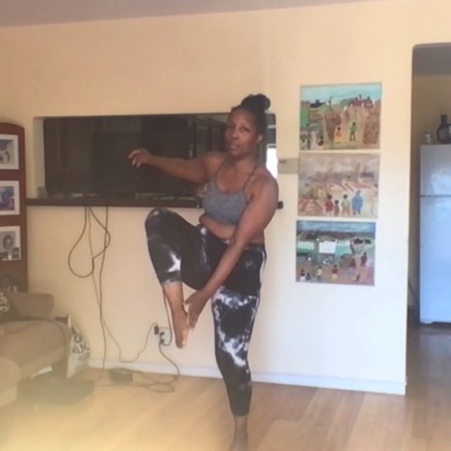 Two Step With Knee Lifts by Jataesha C. - Exercise How-to - Skimble