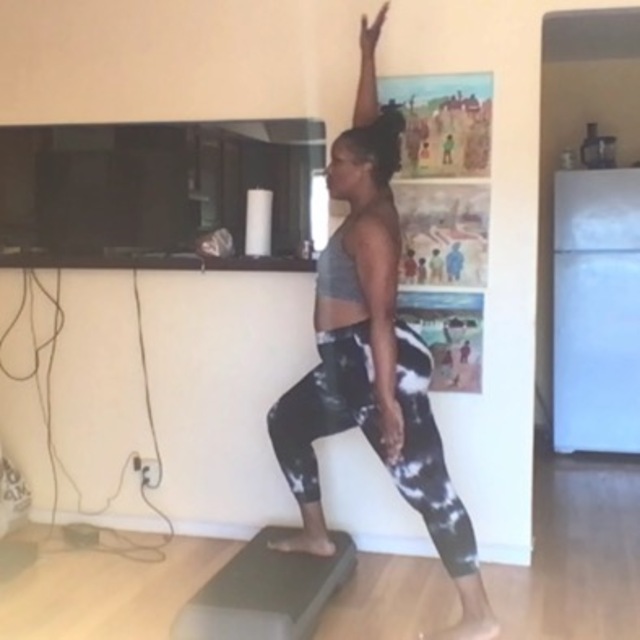 Steps With Arm Scissors by Jataesha C. - Exercise How-to - Skimble