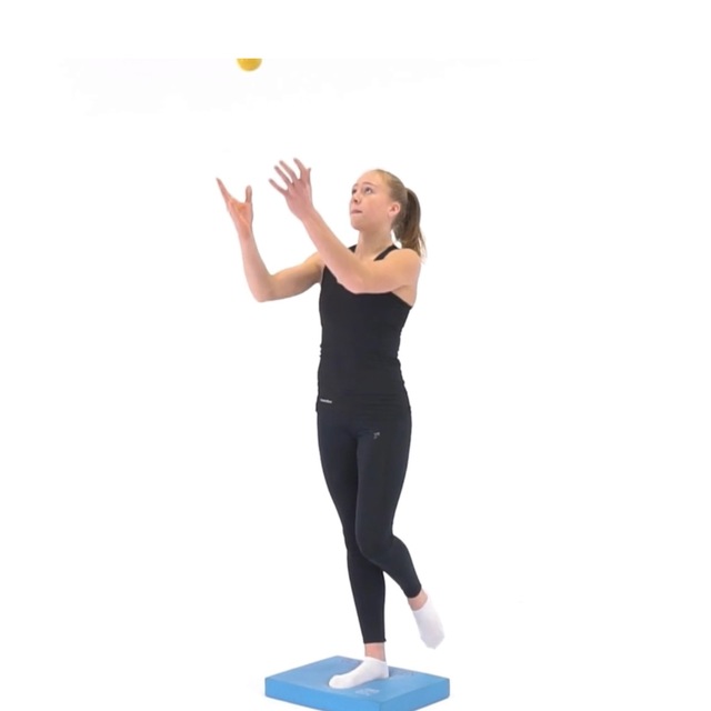 Right Leg Ball Toss by Brian Fallon - Exercise How-to - Skimble