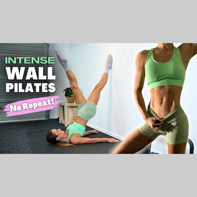 Full Body WALL PILATES Workout (Intense!) - Free Full Body Workout by ...