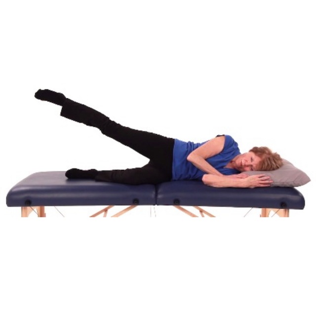 Right Sidelying Hip Abduction by Jason Footman - Exercise How-to - Skimble