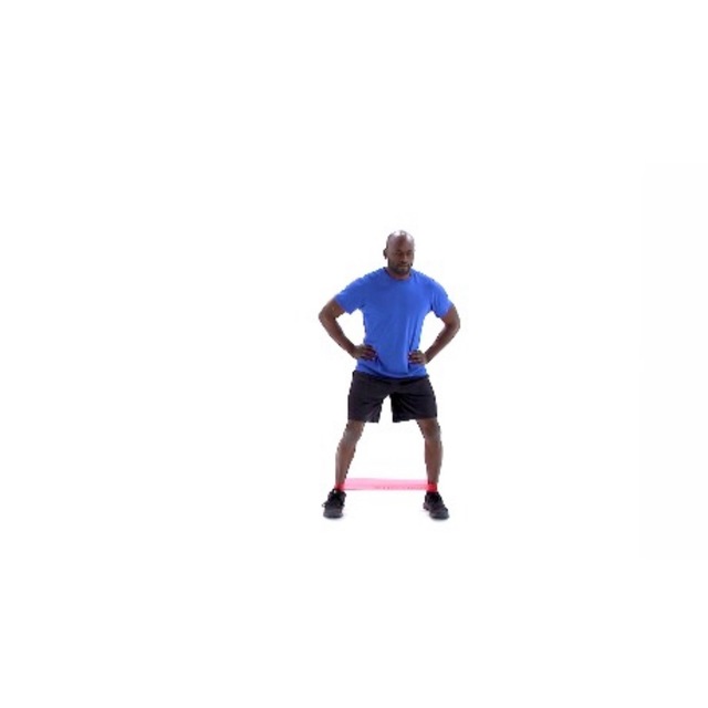 Side Stepping with Resistance at Ankles by Jason Footman - Exercise How ...