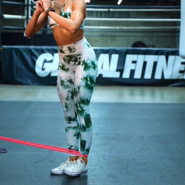 Resistance Band Lateral Squats by Deanna B. - Exercise How-to - Skimble