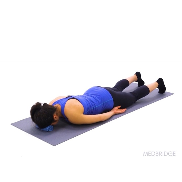 Prone Gluteal Squeezes By Jason Footman Exercise How To Skimble