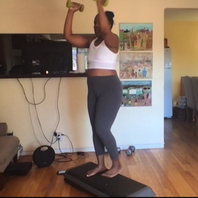 Step Ups With French Doors by Jataesha C. - Exercise How-to - Skimble