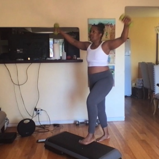 Step Ups With High and Low Flaps by Jataesha C. - Exercise How-to - Skimble