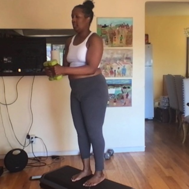 Step Ups With High and Low Flaps by Jataesha C. - Exercise How-to - Skimble