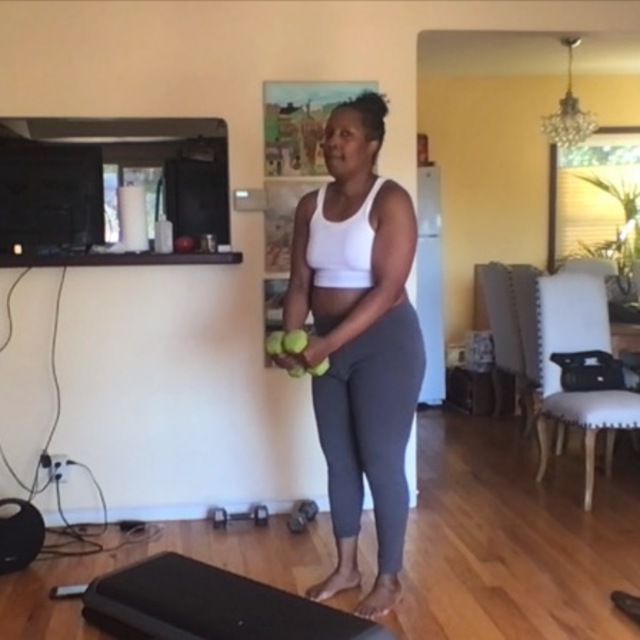 Step Ups With High and Low Flaps by Jataesha C. - Exercise How-to - Skimble