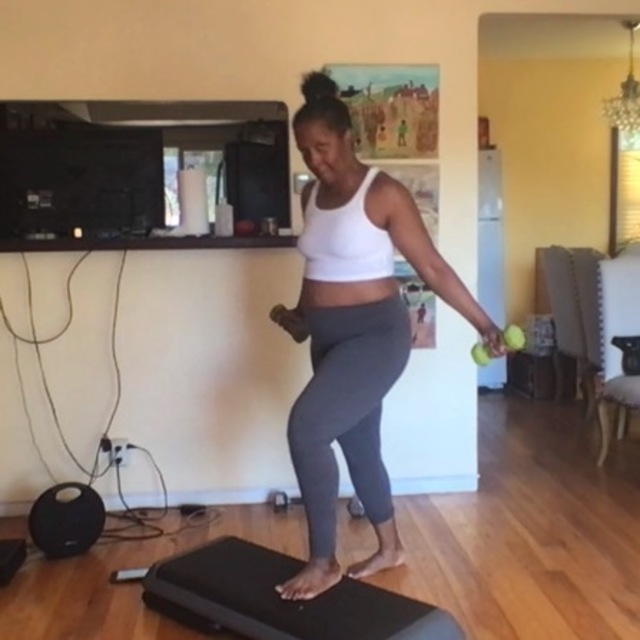 Step Ups With High and Low Flaps by Jataesha C. - Exercise How-to - Skimble