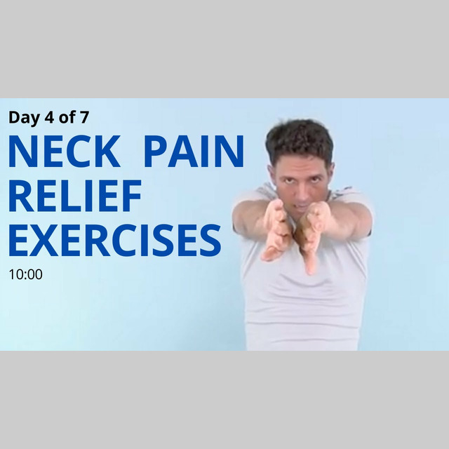 Day 4 of 7 Neck Pain Relief Exercises with Neuromuscular/Proprioceptive ...