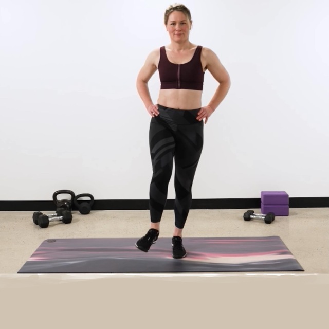 One Leg Balance Foot Roll (R) by Ömer Köseoğlu - Exercise How-to - Skimble