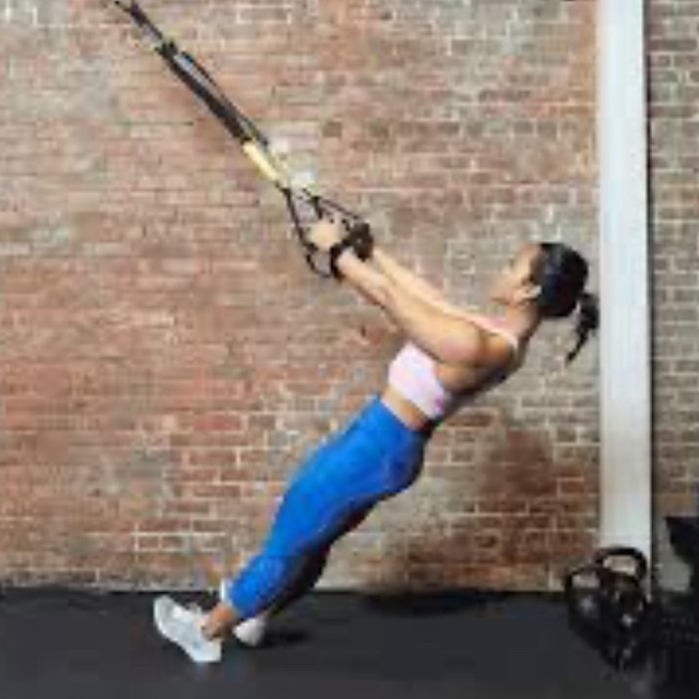 TRX Row by Gabi Wolosik - Exercise How-to - Skimble