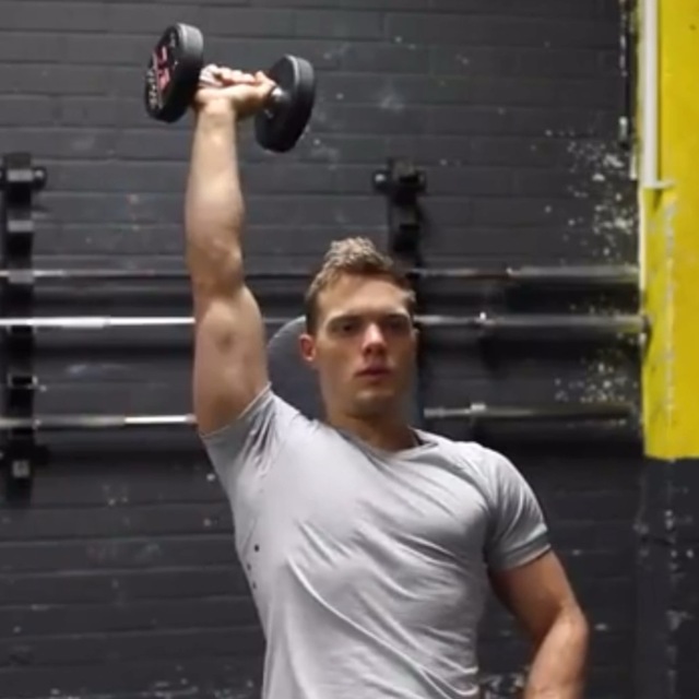 Seated One Arm Shoulder Press R By Ömer Köseoğlu Exercise How To