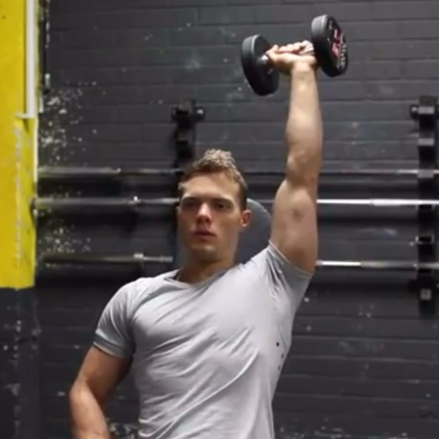 Seated One Arm Shoulder Press L By Ömer Köseoğlu Exercise How To