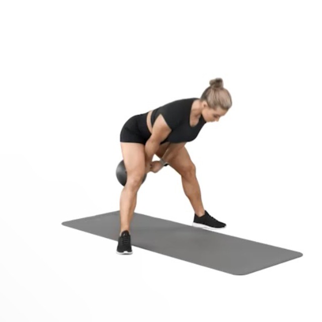 Sumo Kettlebell Swings by Neale Davis - Exercise How-to - Skimble