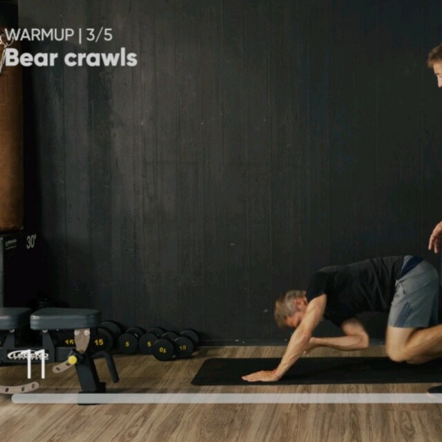 Bear Crawl by Patrik Cedereldh - Exercise How-to - Skimble