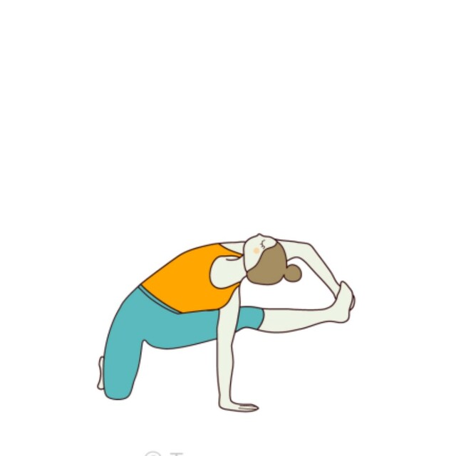 Sage Prep Pose Both Sides by 𝔻𝕖𝕤𝕖𝕣𝕥 𝔽𝕠𝕩🦊 🌟 - Exercise How-to - Skimble