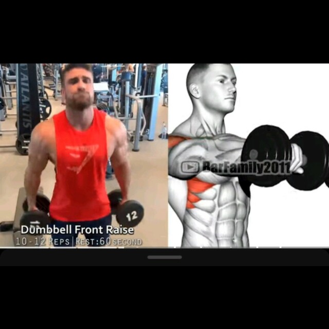 Front Raises by Isreal E. - Exercise How-to - Skimble