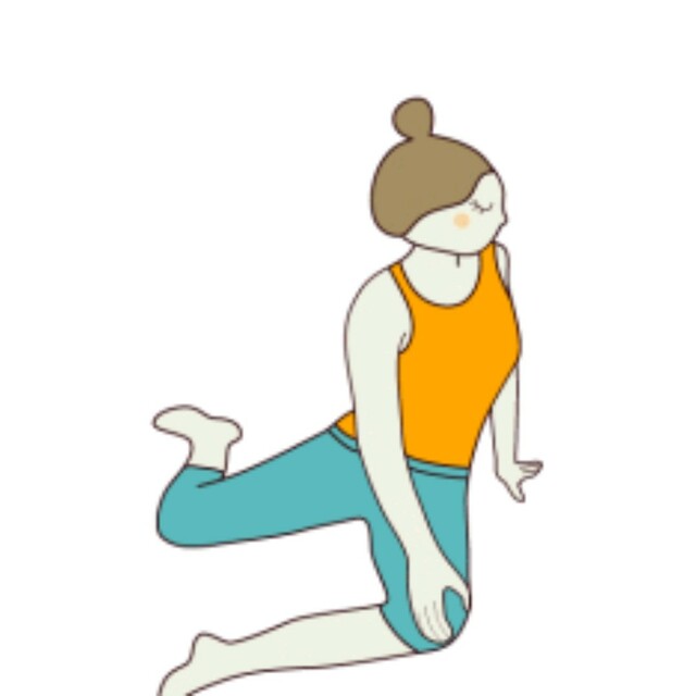 Deer Pose Right by 𝔻𝕖𝕤𝕖𝕣𝕥 𝔽𝕠𝕩🦊 🌟 - Exercise How-to - Skimble