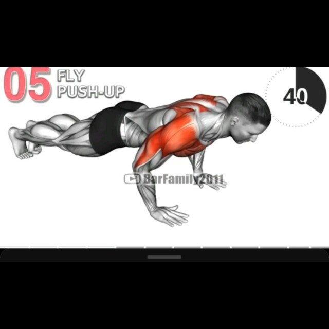 Fly Push Up by Isreal E. - Exercise How-to - Skimble