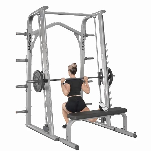 Smith Machine Bulgarian Split Squat by Lindsey Williamson - Exercise ...