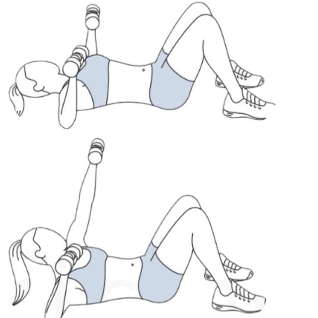 Chest Press Punch Up by Steve Korn - Exercise How-to - Skimble