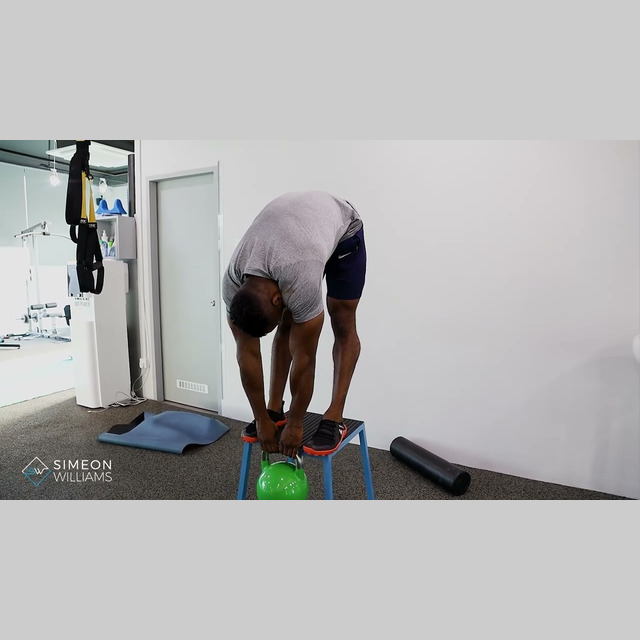 Posterior chain loaded stretch exercise - Ejercicios moderados ...